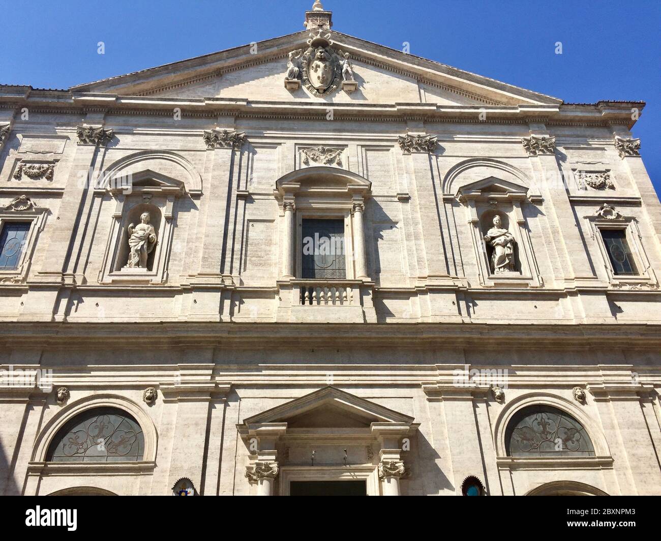 The Church of St. Louis of the French, Rome, Italy Stock Photo - Alamy