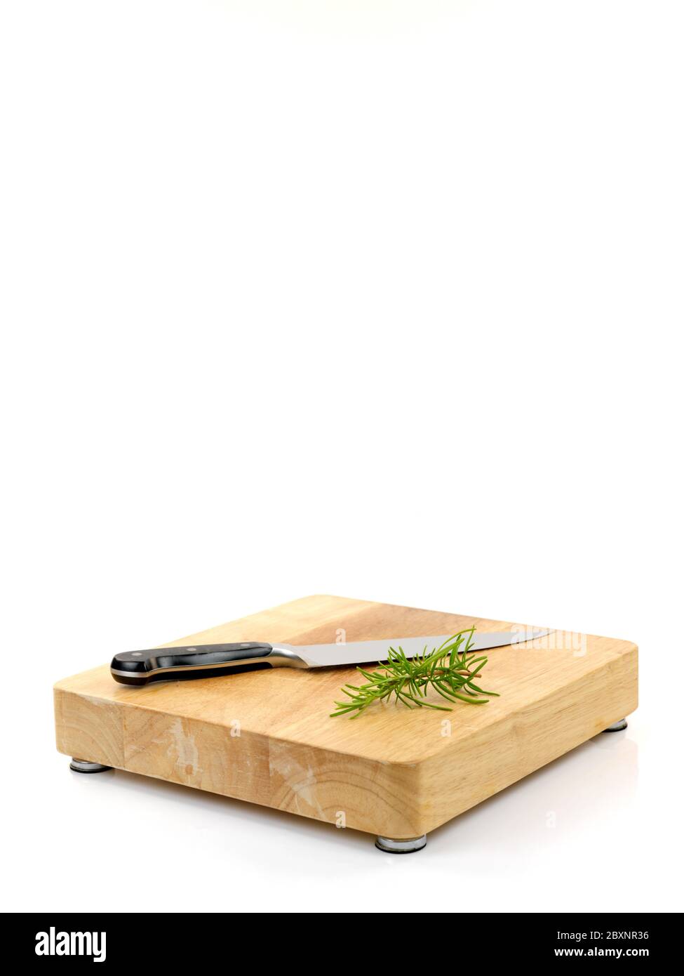 White chopping board Cut Out Stock Images & Pictures - Alamy