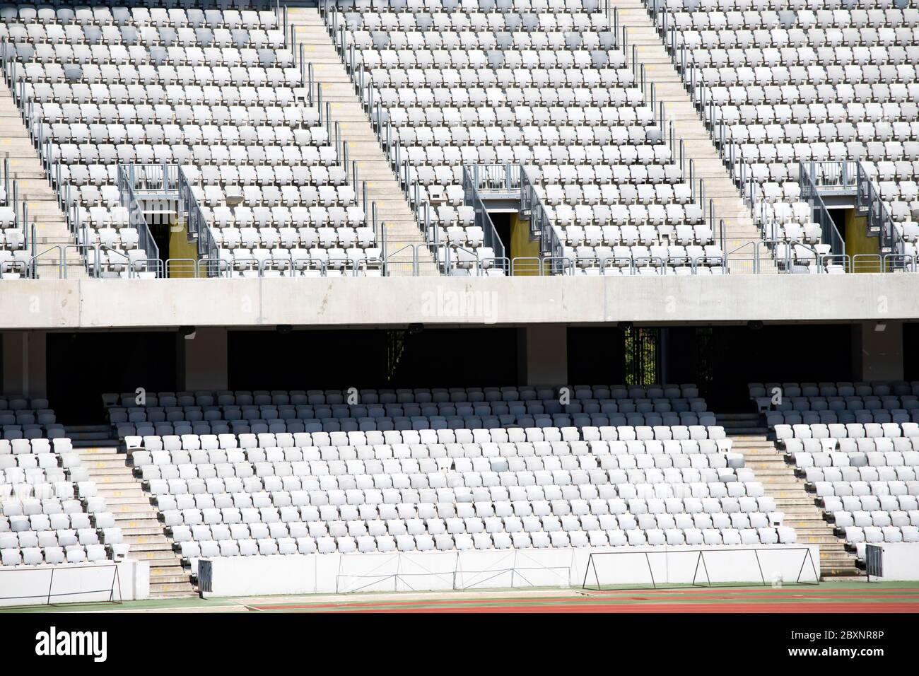 Empty stadium - sport events without people Stock Photo - Alamy