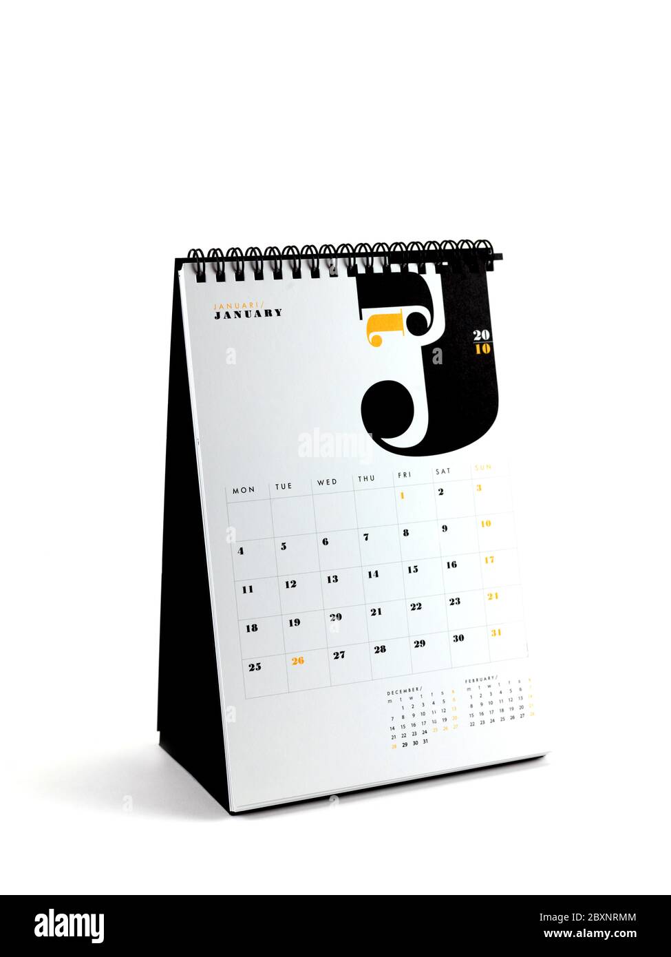 Calendar month white background hi-res stock photography and images - Alamy