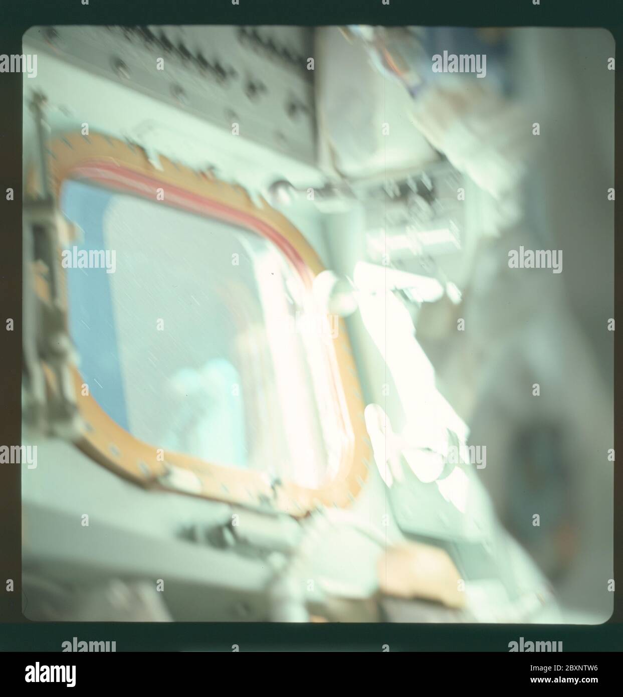 AS07-03-1514 - Apollo 7 - Apollo 7 Mission image, Command Module window ...