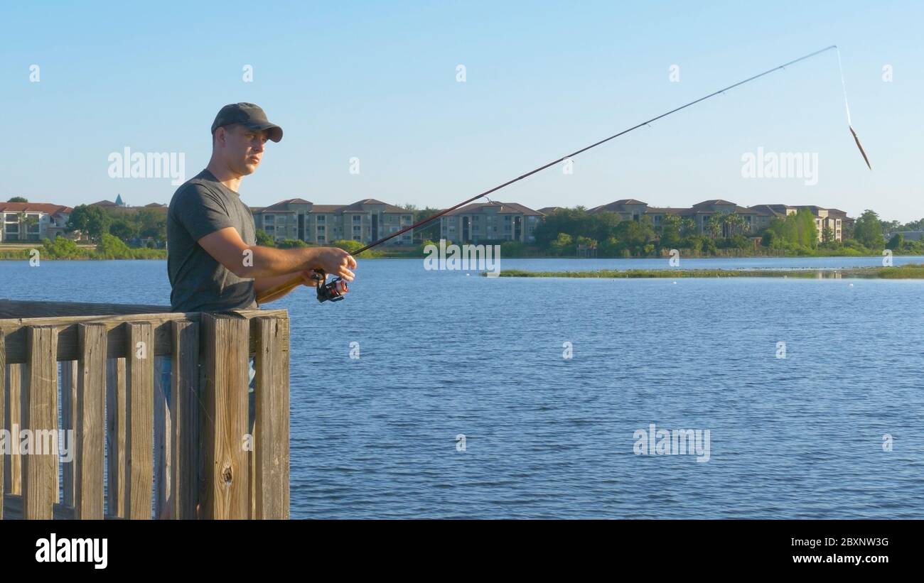 Fisherman cast hi-res stock photography and images - Alamy