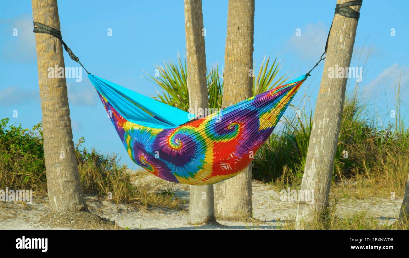 Two palm trees on sunset hi-res stock photography and images - Alamy