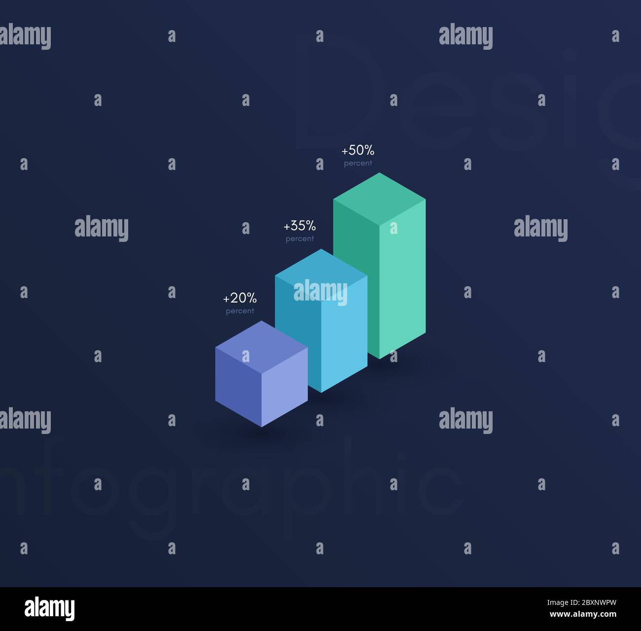 Vector graphic infographics. Template for creating web applications ...