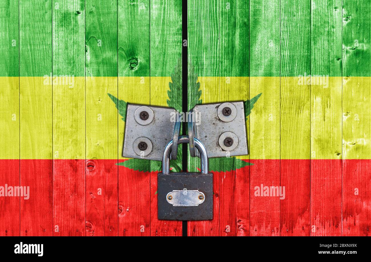 Rasta flag hi-res stock photography and images - Alamy