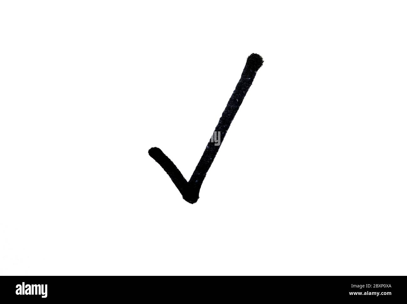 Tick with pen hi-res stock photography and images - Alamy