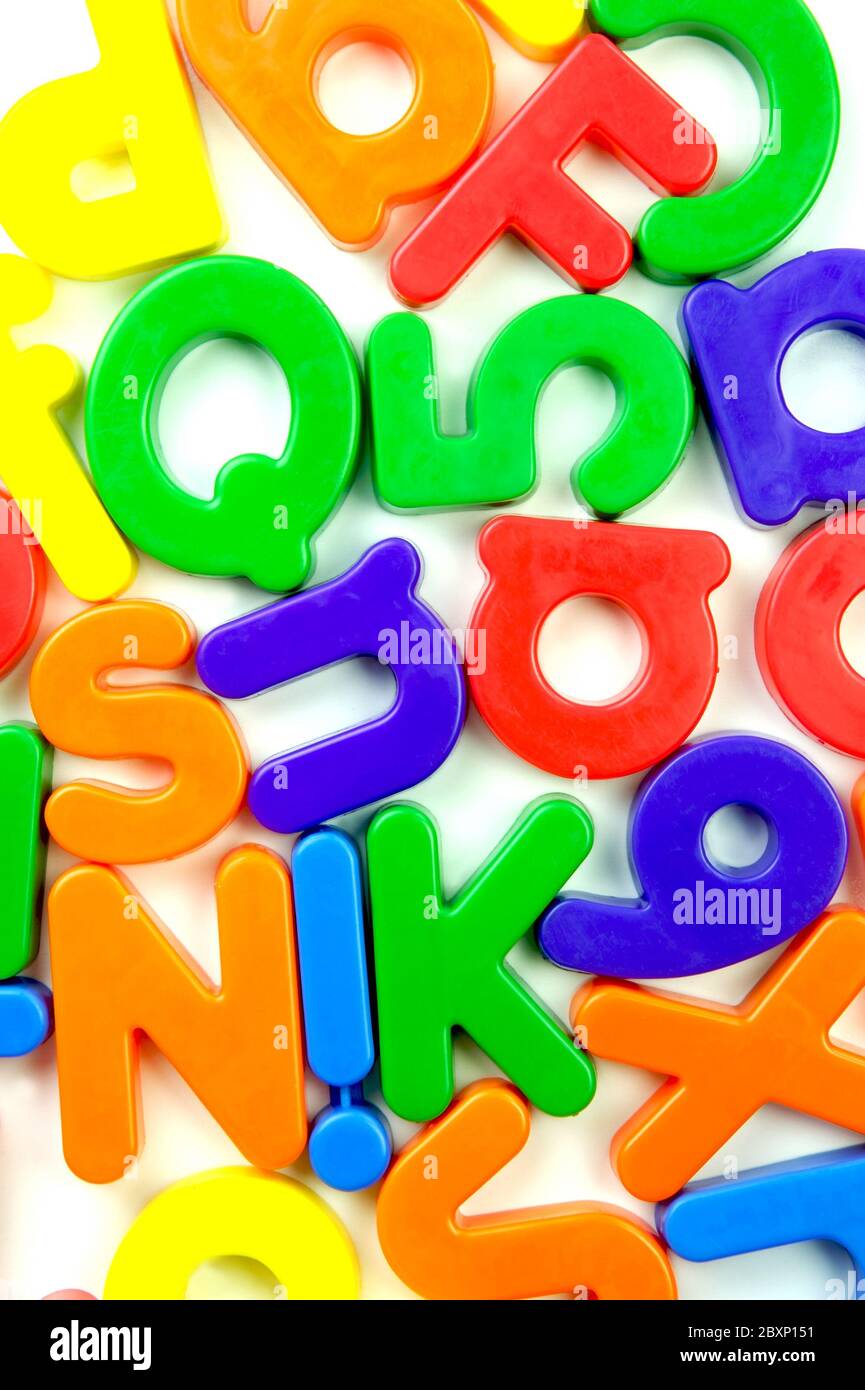 Letters Of The Alphabet Stock Photo - Alamy