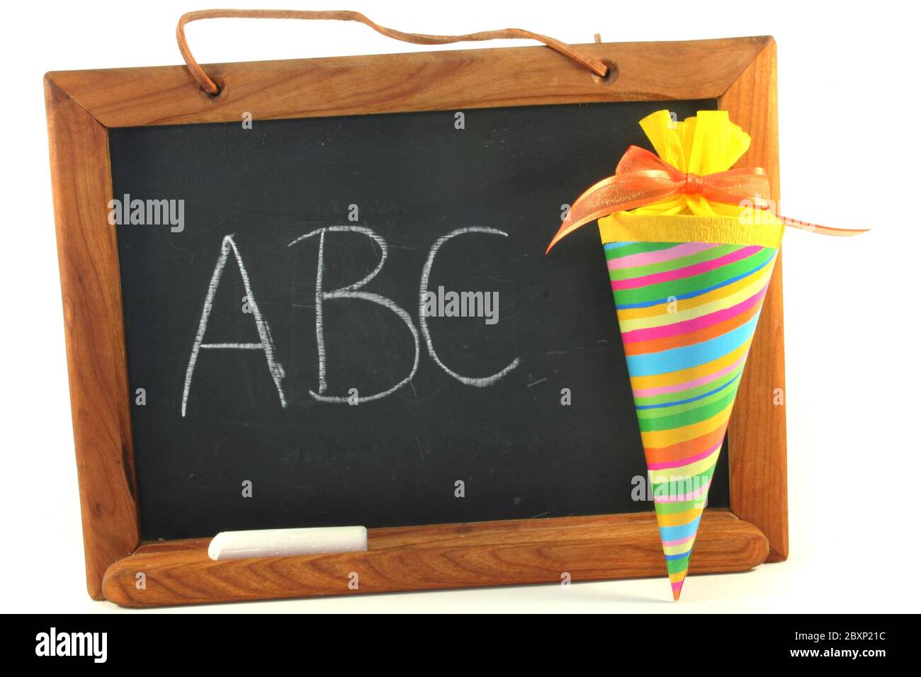 school cone with board Stock Photo - Alamy