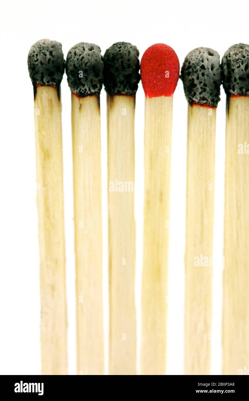Burnt match sticks isolated hi-res stock photography and images - Alamy