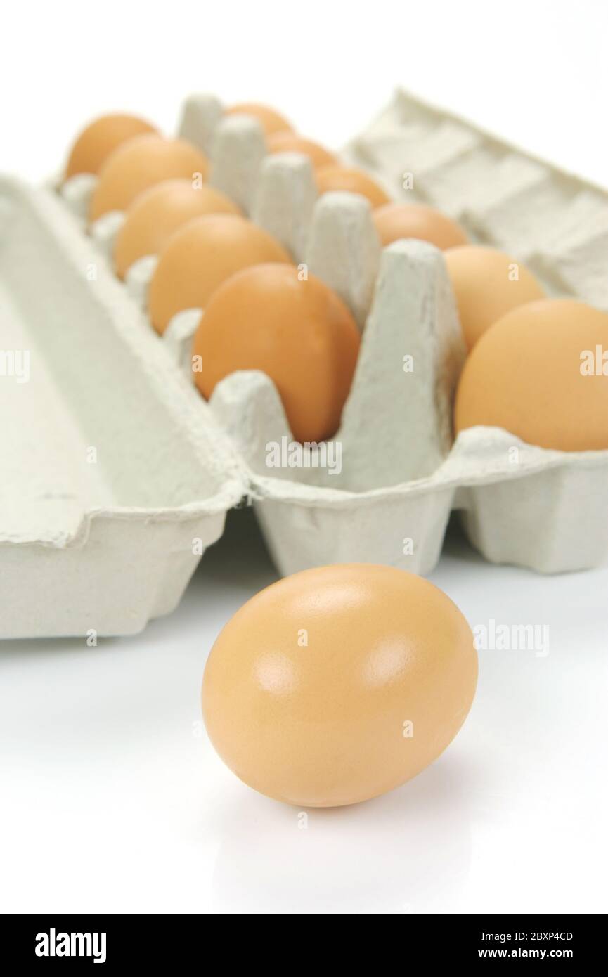 Free Range Eggs Stock Photo - Alamy