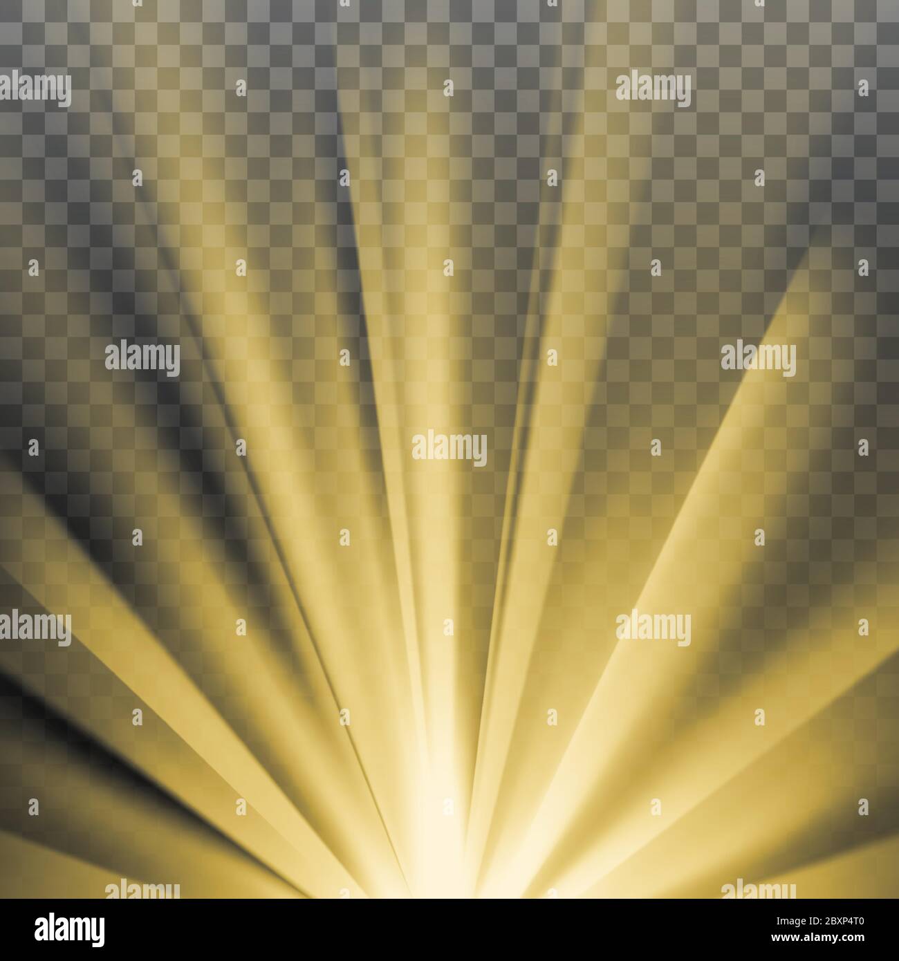 Yellow sun rays with warm orange flare Stock Vector Image & Art - Alamy