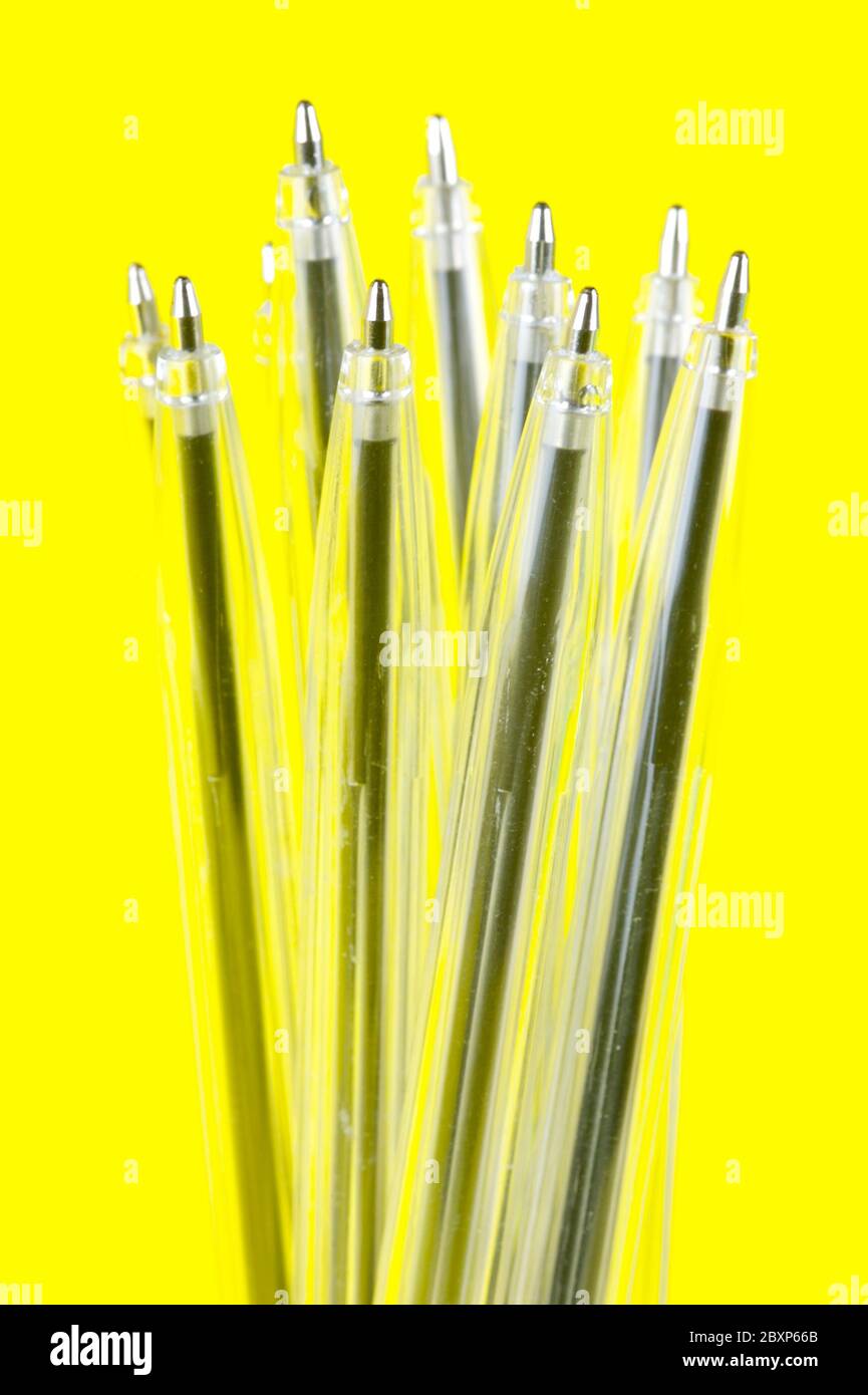 Ball Point Pens Stock Photo - Alamy