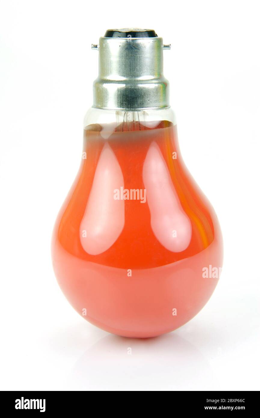 Colored Light Bulbs Stock Photo - Alamy