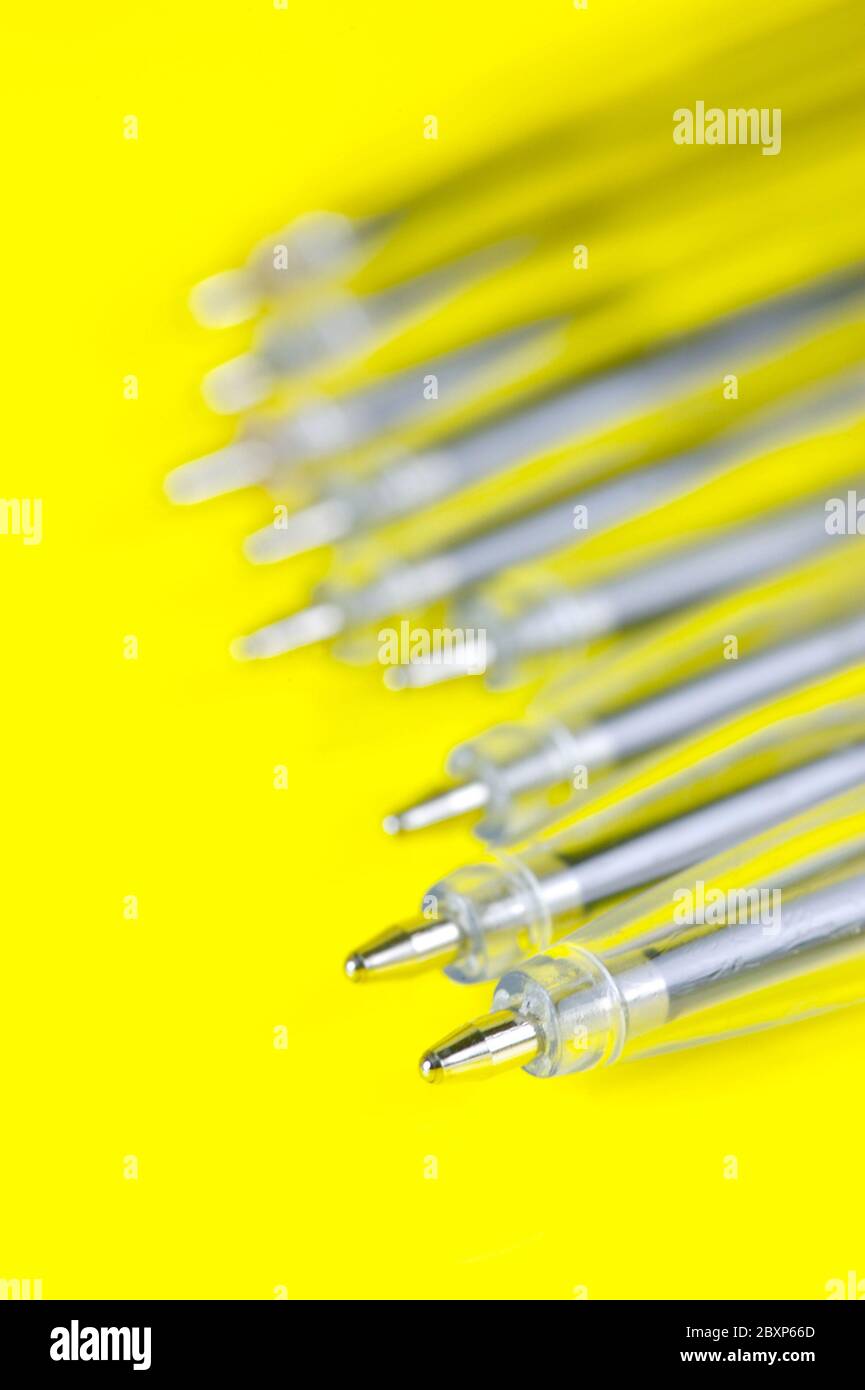 Ball Point Pens Stock Photo - Alamy