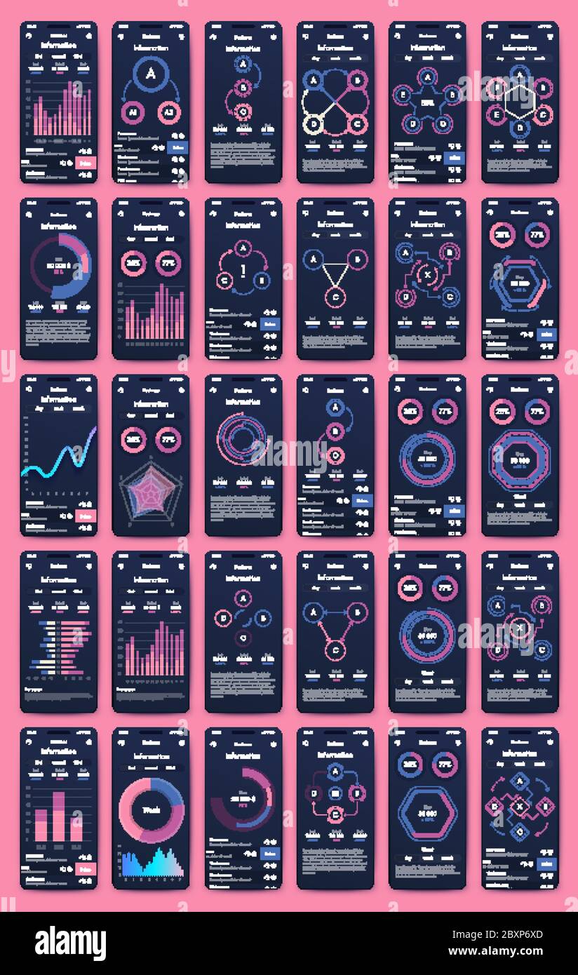 Modern infographic vector elements for business brochures. Use in ...
