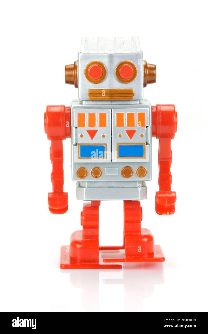 Robot white background hi-res stock photography and images - Alamy