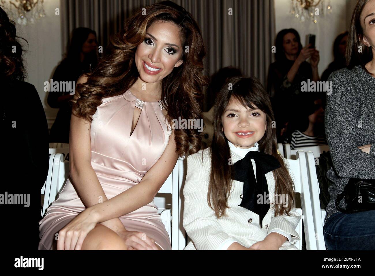 New York, NY, USA. 13 February, 2016. Farrah Abraham, and her daughter ...