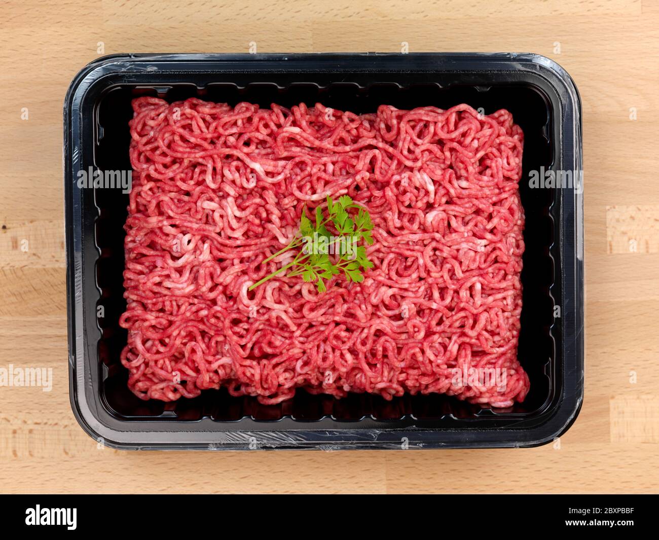 Fresh minced beef Stock Photo - Alamy
