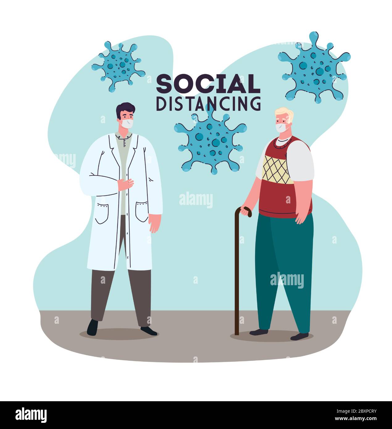 social distancing, keep distance in public protect from covid 19 ...