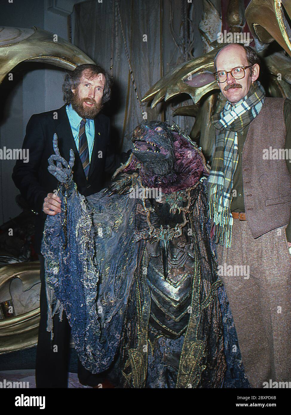 Jim Henson and Frank Oz in London 1983 promoting the UK premiere of ...