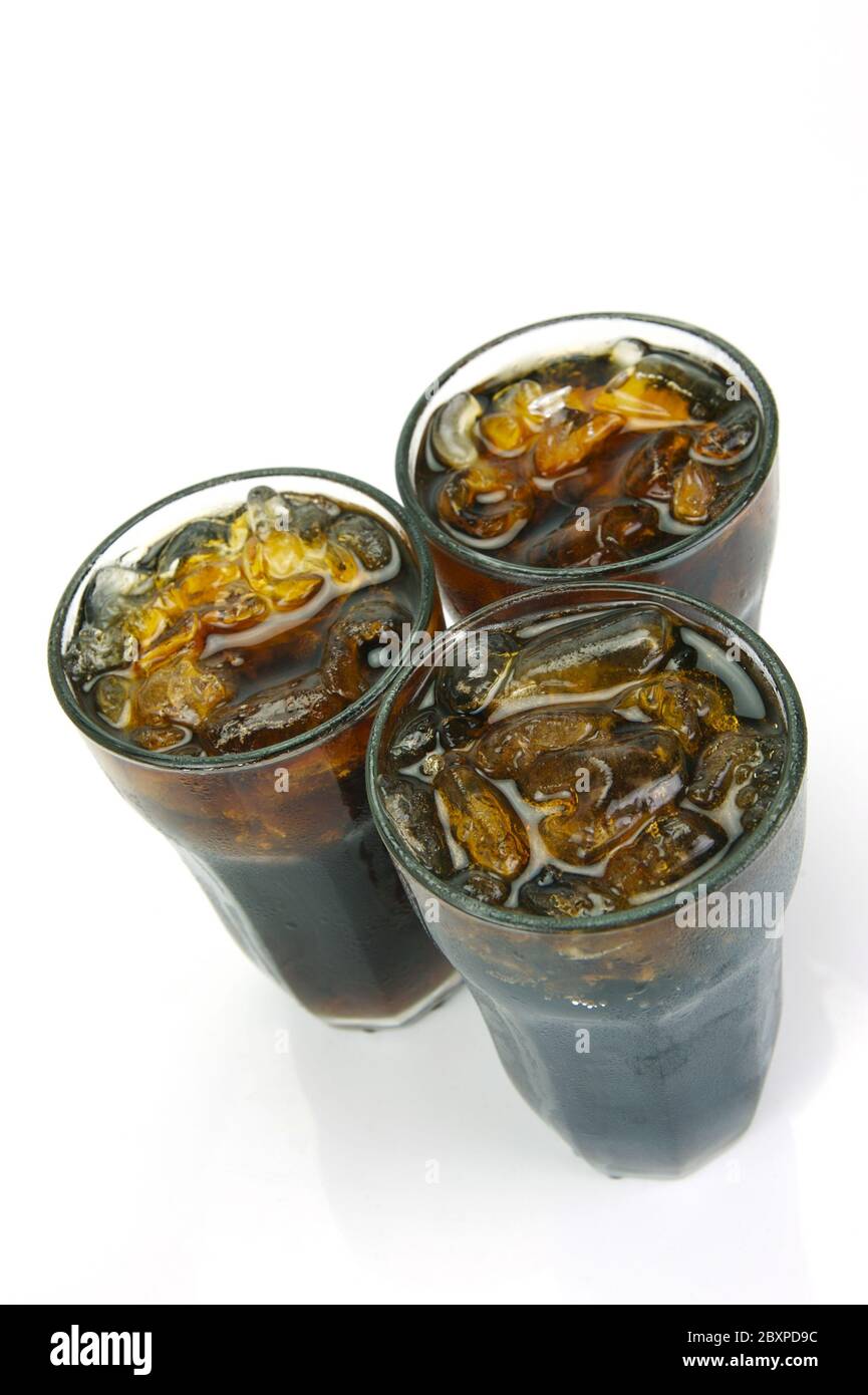 Ice cold coca cola Cut Out Stock Images & Pictures - Alamy