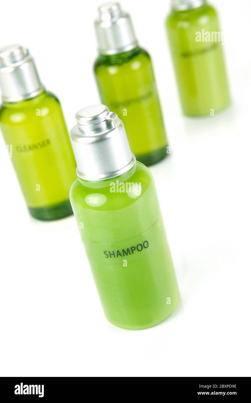 Hair and Body Products Stock Photo - Alamy