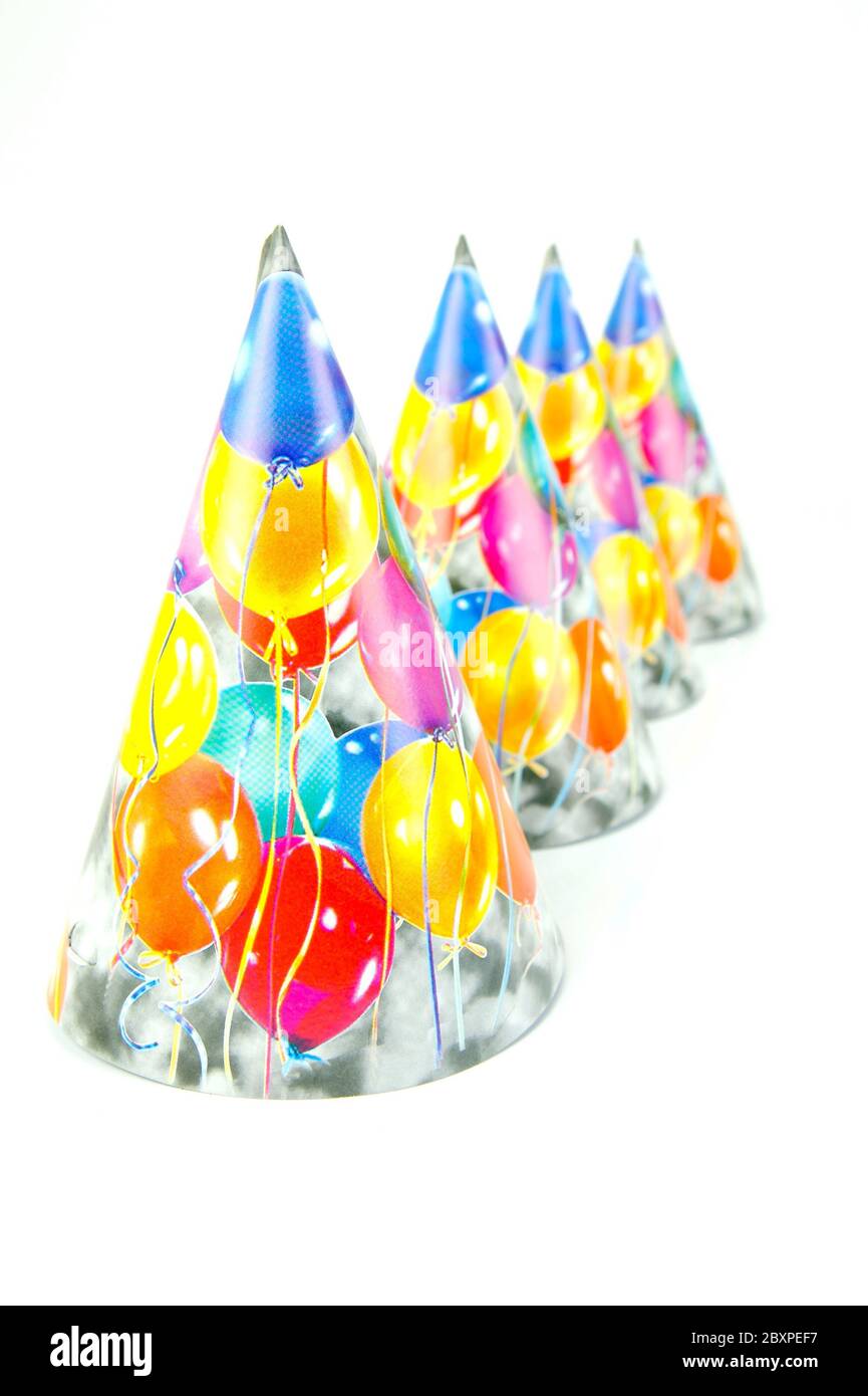 Kids party hat Cut Out Stock Images & Pictures - Alamy