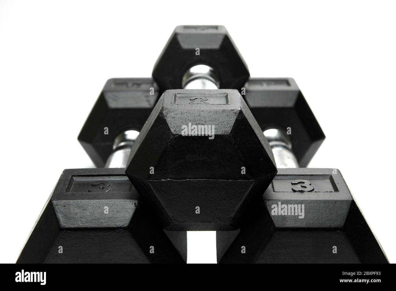 Hand lifting dumbbell Cut Out Stock Images & Pictures - Alamy