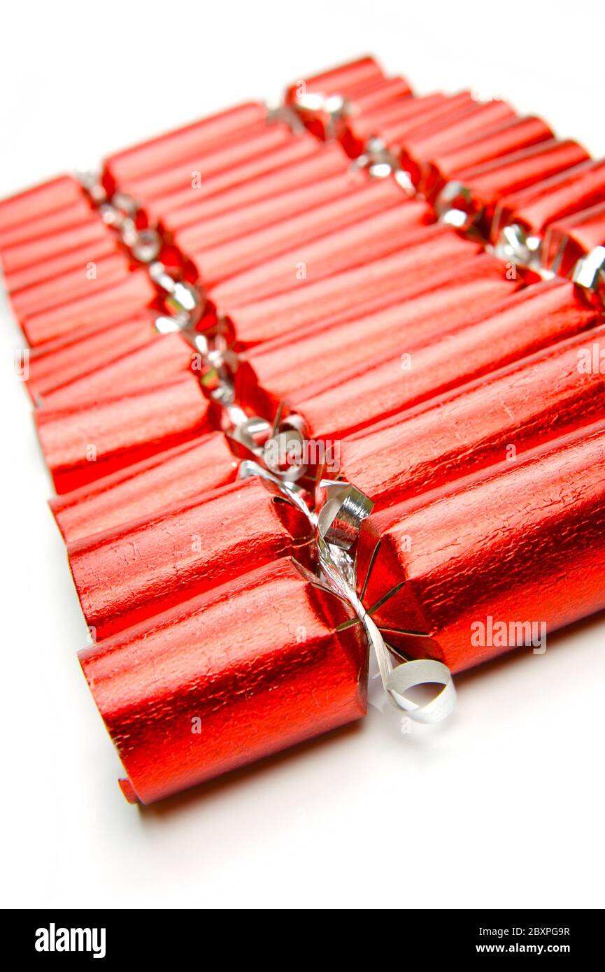 Christmas Bon Bons Stock Photo - Alamy