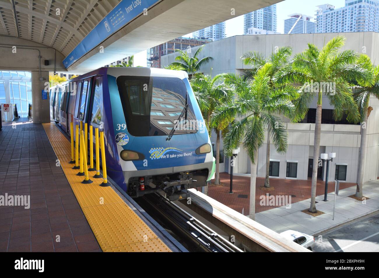 Brickell station hi-res stock photography and images - Alamy