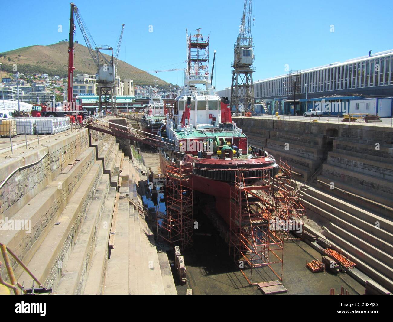 Robinson Dry-Dock Cape Town Stock Photo - Alamy
