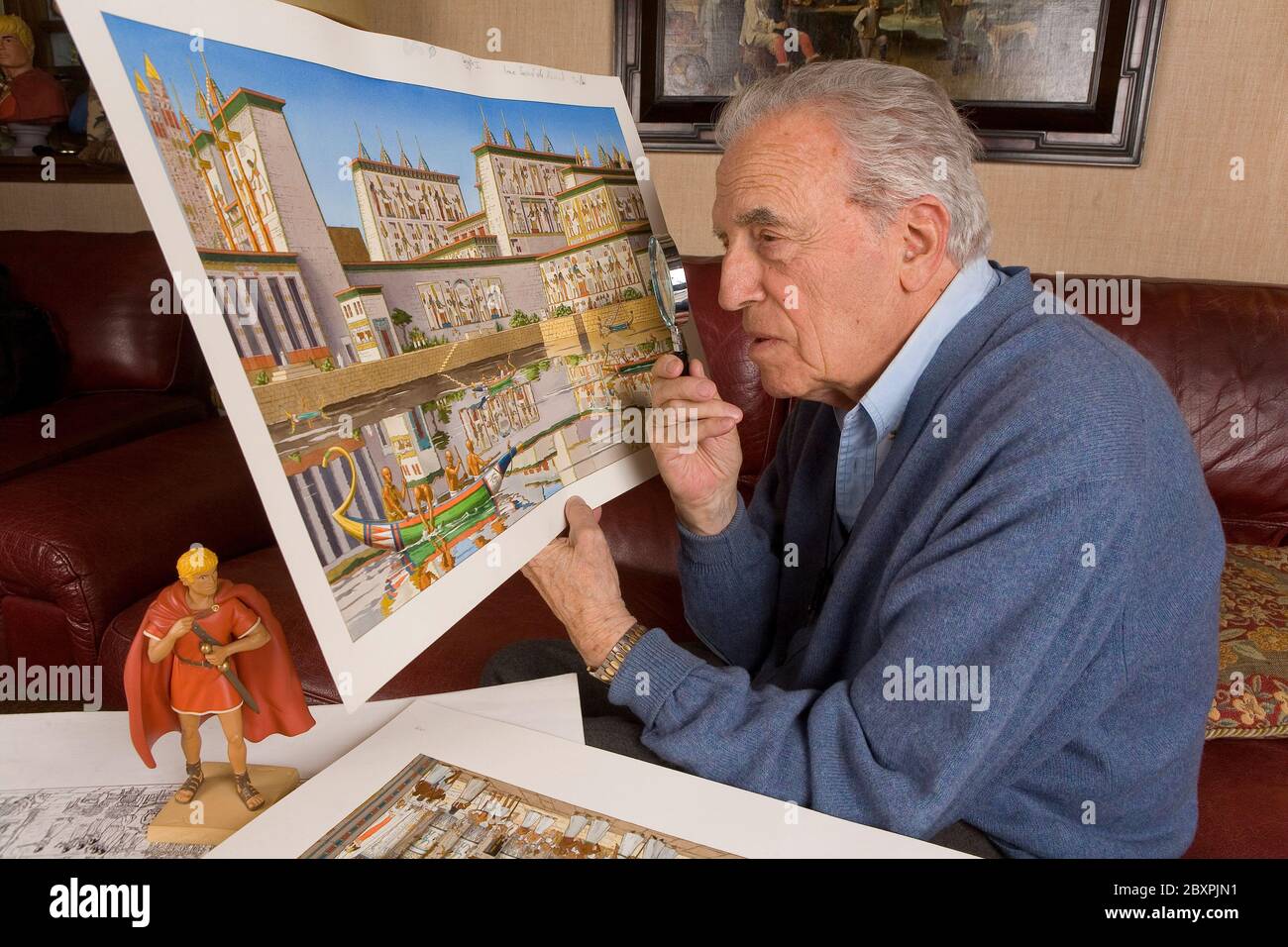 JACQUES MARTIN COMIC BOOK CREATOR Stock Photo - Alamy