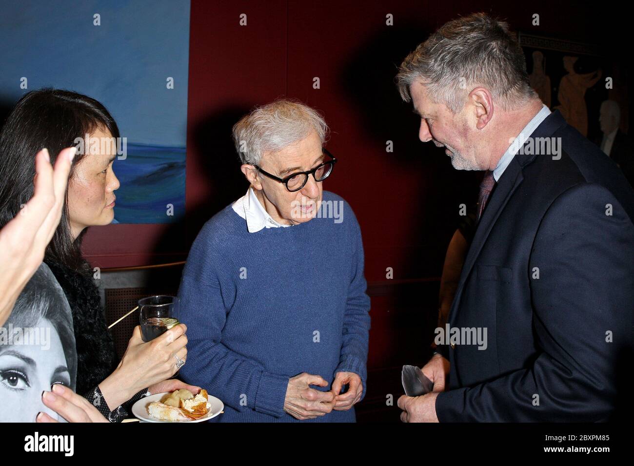 New York, NY, USA. 23 January, 2017. Soon-Yi Previn, Woody Allen, Alec ...