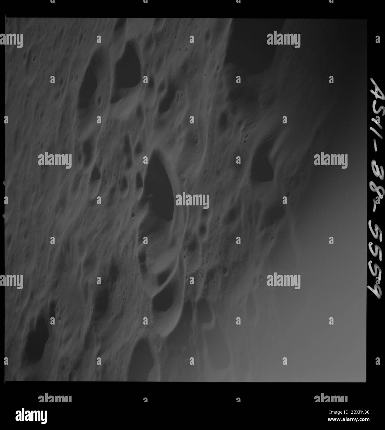 AS11-38-5559 - Apollo 11 - Apollo 11 Mission image - View of Moon ...