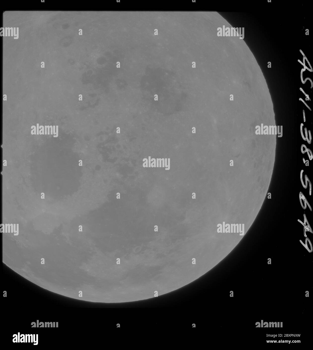 AS11-38-5649 - Apollo 11 - Apollo 11 Mission image - Partial view of ...