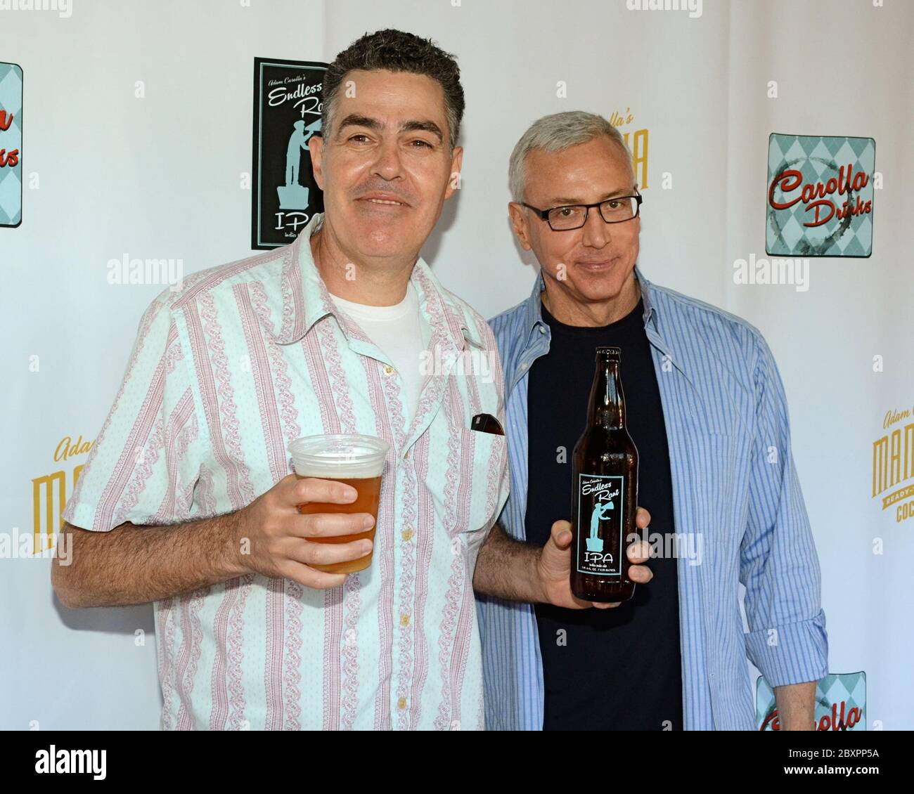 May 14, 2016: Adam Carolla and Dr. David Drew Pinsky, aka Dr. Drew ...