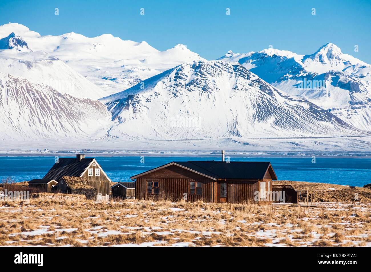 Arnarstapi or Stapi is a small fishing village at the foot of Mountain ...