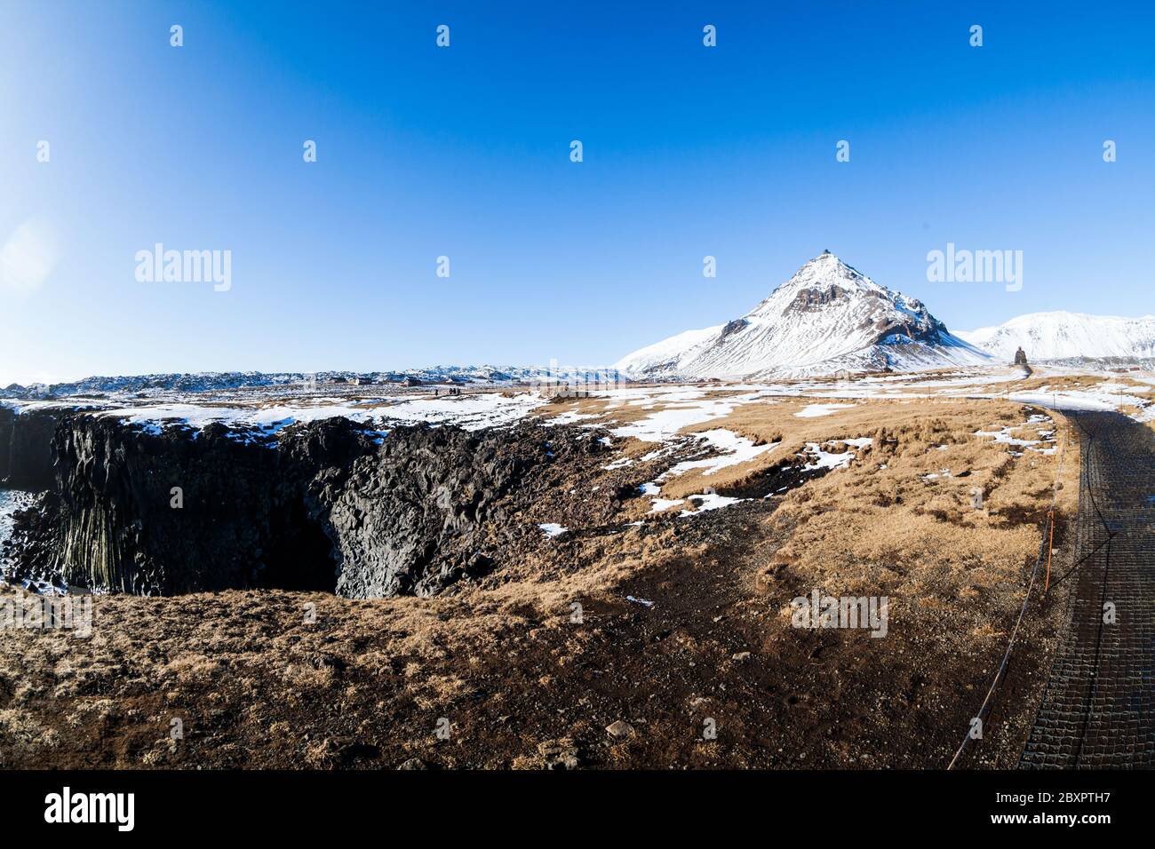Arnarstapi or Stapi is a small fishing village at the foot of Mountain ...