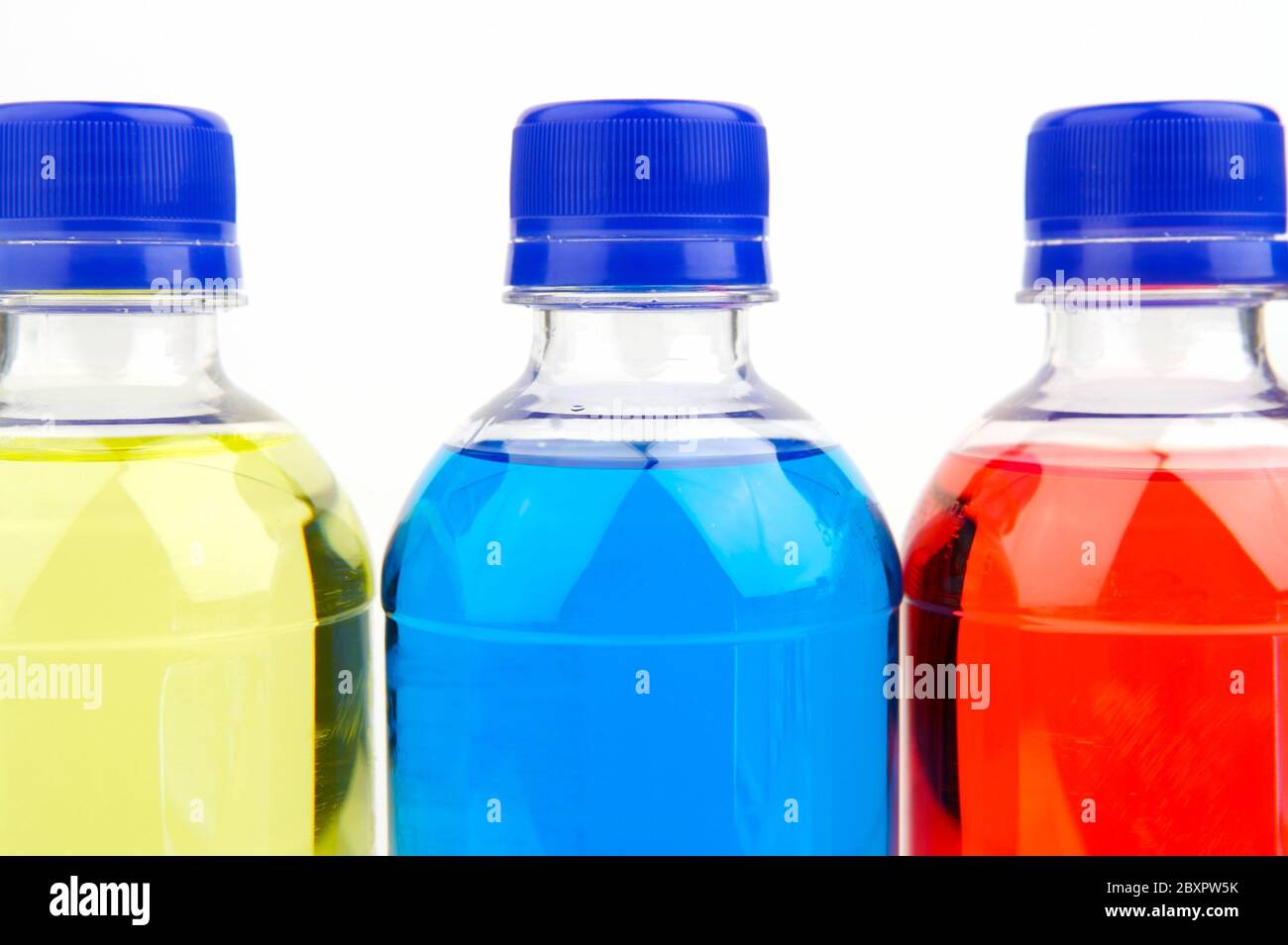 Sports energy drinks isolated against a white background Stock Photo ...