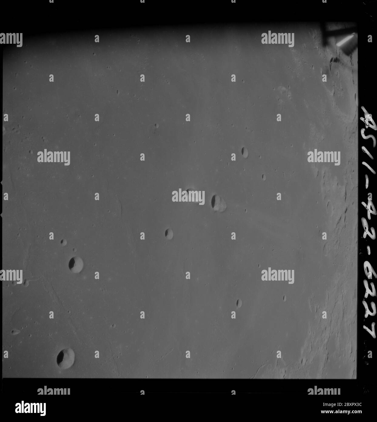 AS11-42-6227 - Apollo 11 - Apollo 11 Mission image - Messier A, Messier ...