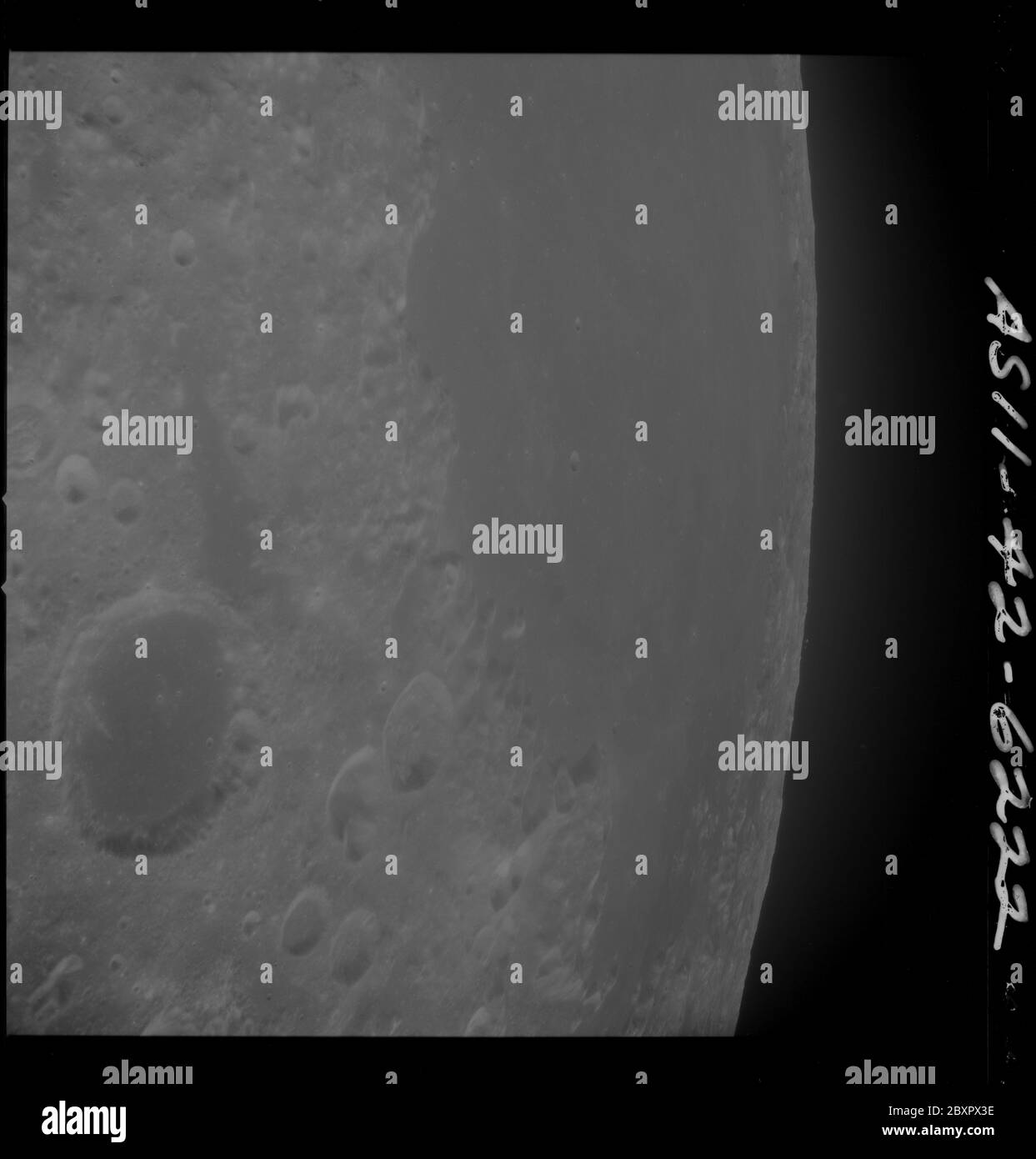 AS11-42-6222 - Apollo 11 - Apollo 11 Mission image - TO 70a, partial ...