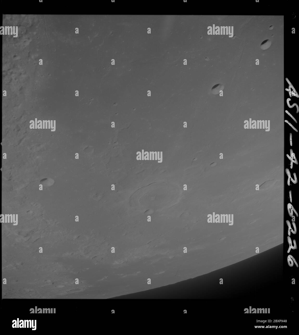 AS11-42-6226 - Apollo 11 - Apollo 11 Mission image - TO 67, partial ...