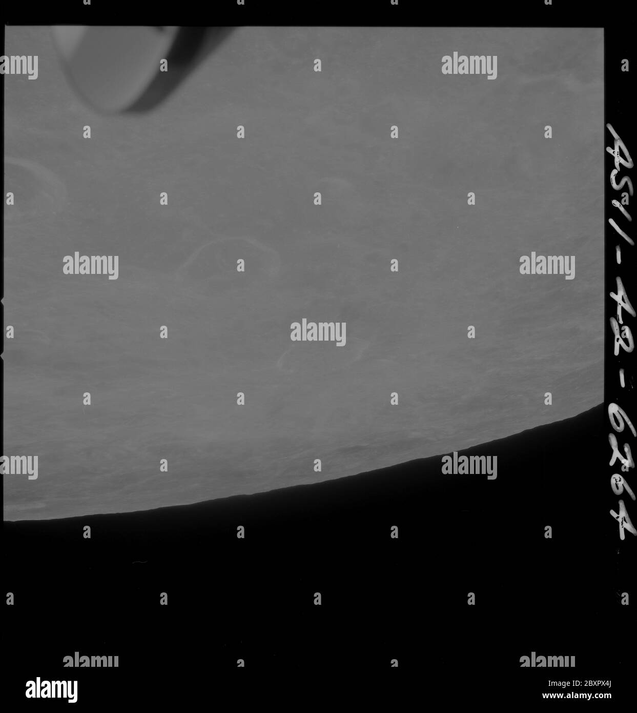 AS11-42-6264 - Apollo 11 - Apollo 11 Mission image - Crater 283 in ...