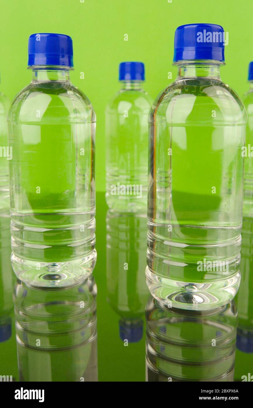 Bottles of drinking Water Stock Photo - Alamy