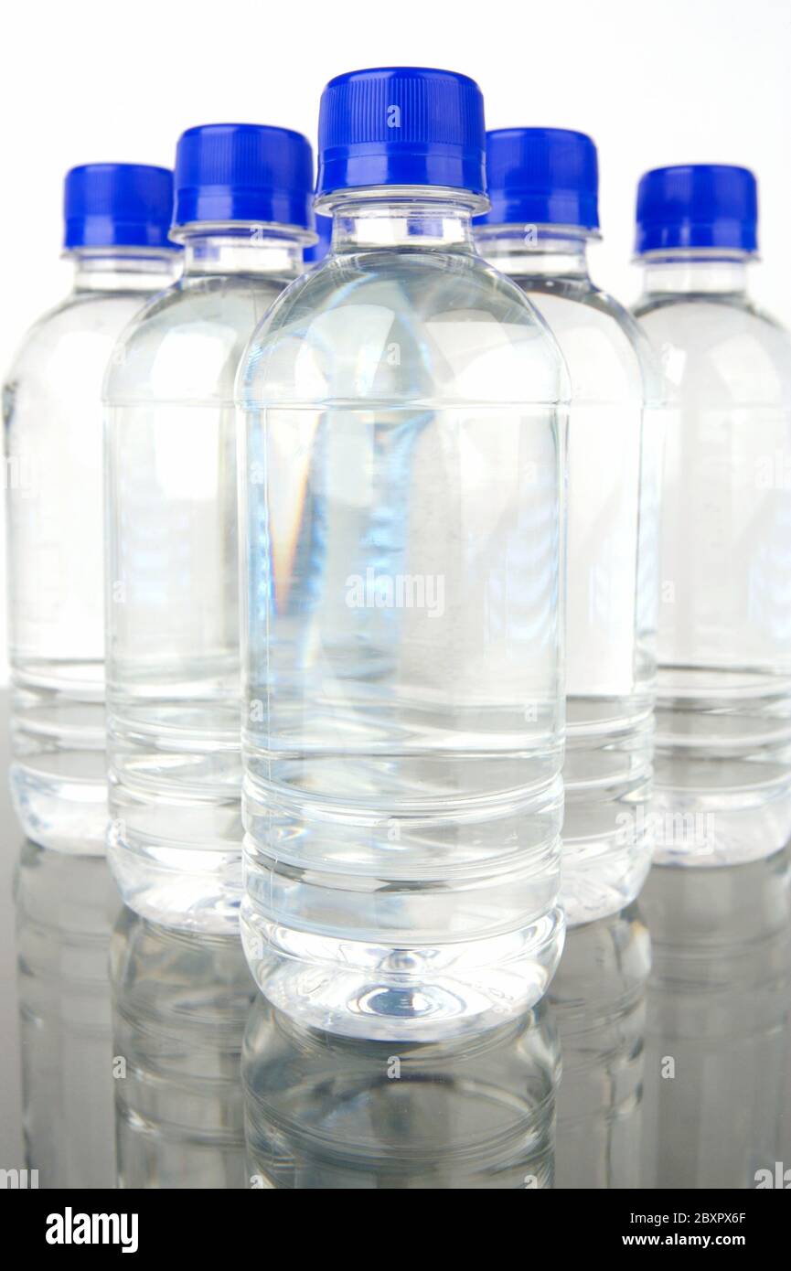 Bottles of drinking Water Stock Photo - Alamy