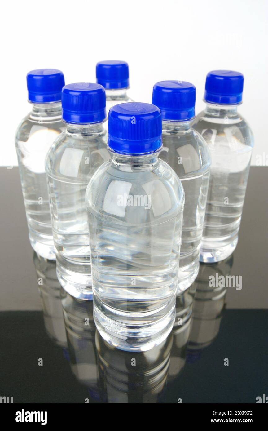 Bottles of drinking Water Stock Photo - Alamy
