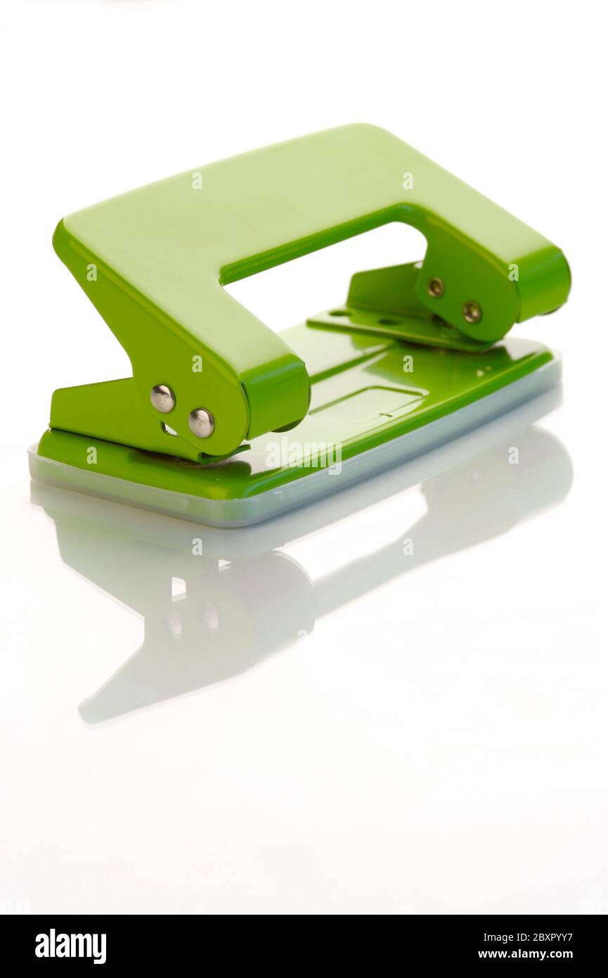 Stationery desk with hole punch hi-res stock photography and images - Alamy