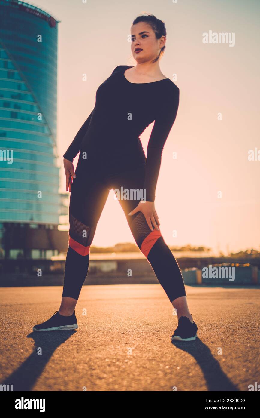 Body positive woman hi-res stock photography and images - Alamy