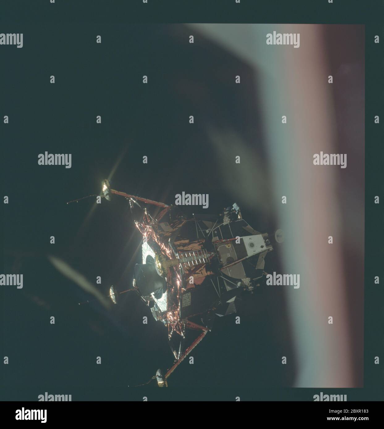 Apollo 11 lunar module command separation 100 hi-res stock photography ...