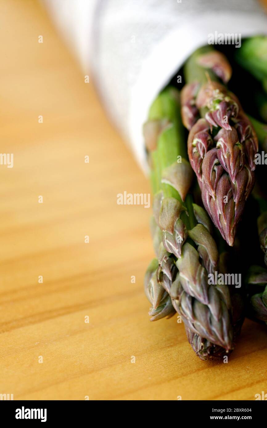Asparagus vegetable vegetables spear spears healthy food hi-res stock ...